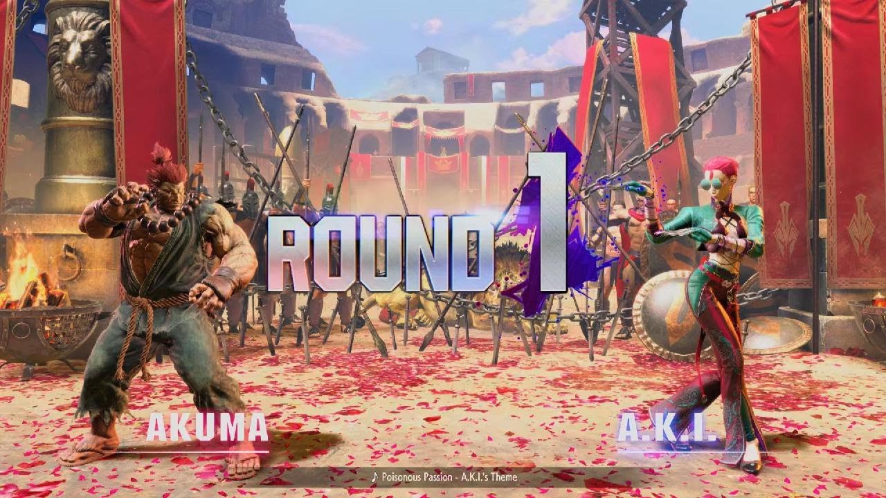 SF6 - Akuma vs Aki 6 a 0 - YouTube