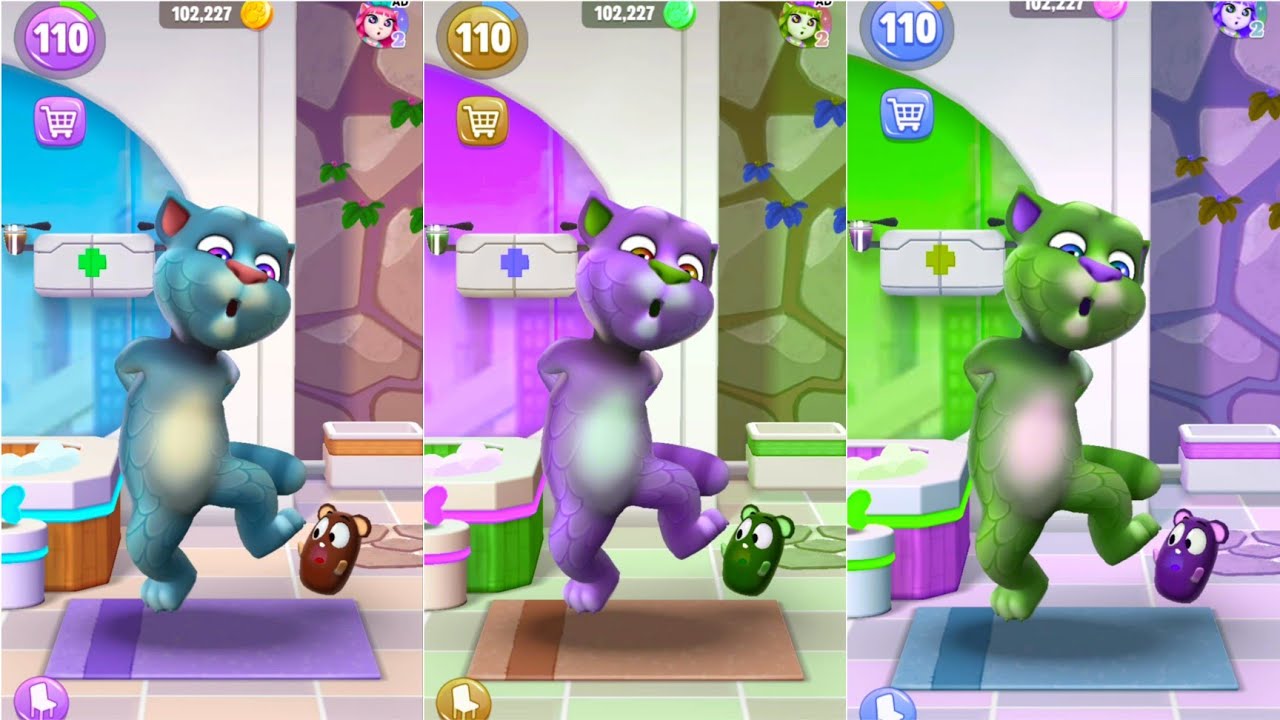 My Talking Tom 2😸 Fun with pet 😁 Fun collection tom and jerry 😂 Talking ...