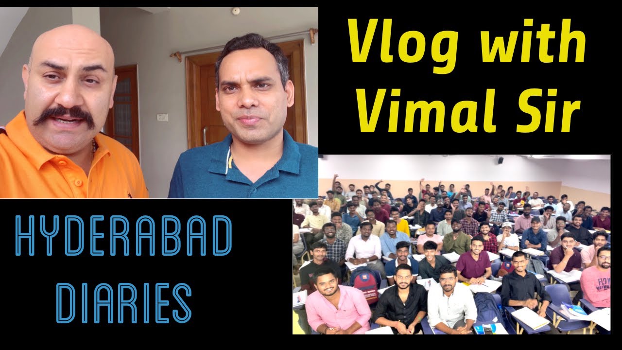 With Vimal sir in Hyderabad || Tips for SOM @SaurabhPandeSir - YouTube