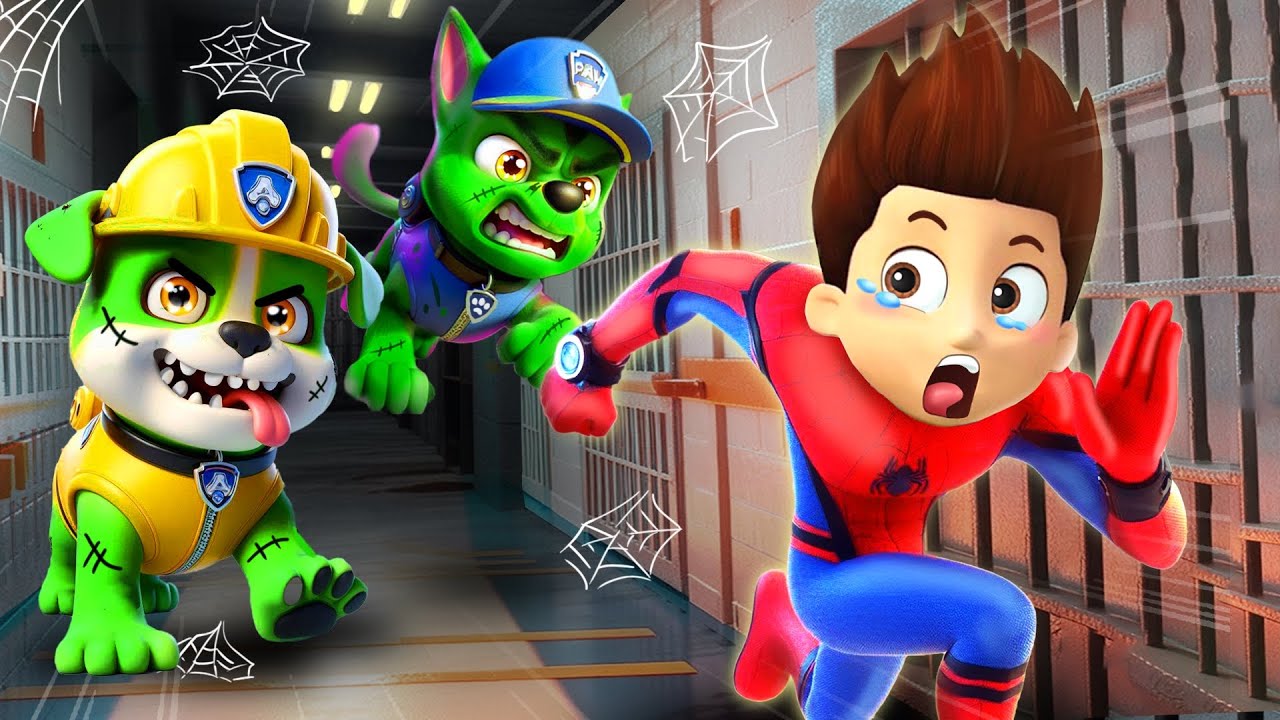 Paw Patrol Zombie Chasing RYDER SpiderMan?! What Happened? | Sad Story ...