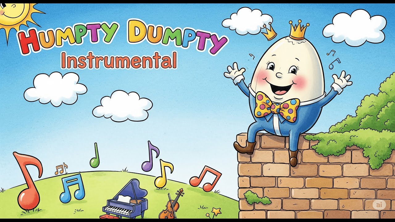 Humpty Dumpty – Instrumental Lullaby for Baby Sleep | Calming Nursery ...