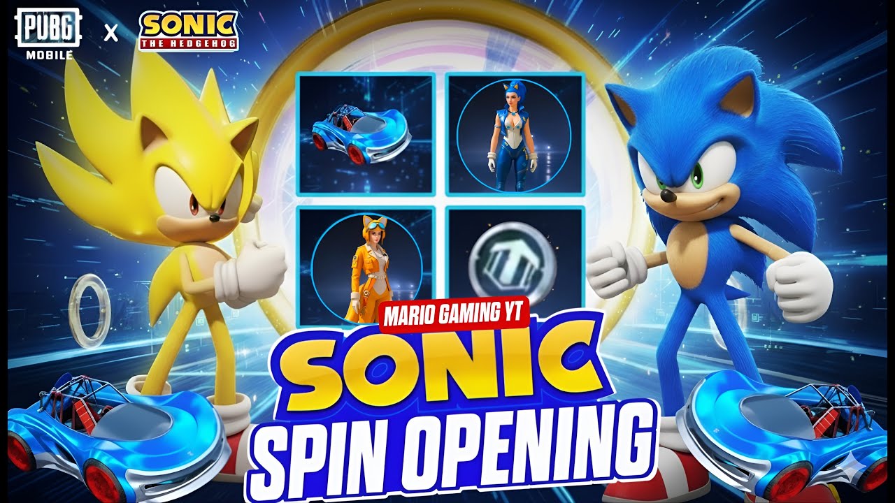 This PUBG Mobile x SONIC COLLAB CRATE OPENING #pubgmobile #gaming # ...