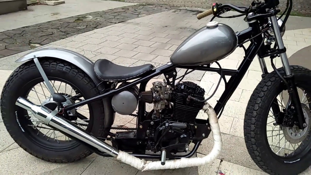 Chopper besik honda tiger (kabayan garage) - YouTube
