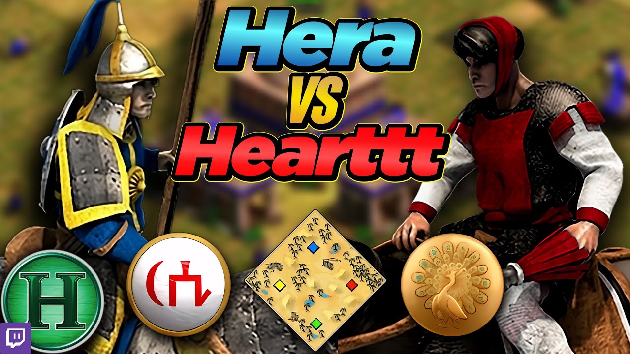 Tatars vs Burmsese | 1v1 Arabia | vs Hearttt | AoE2 - YouTube