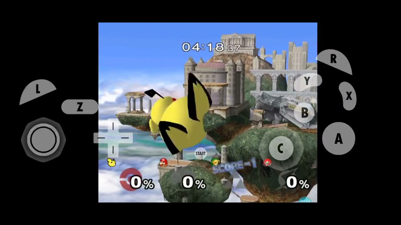 SSBB Hacks: Giant Growing Pichu vs Heroes (Mario, Link and Samus) - YouTube
