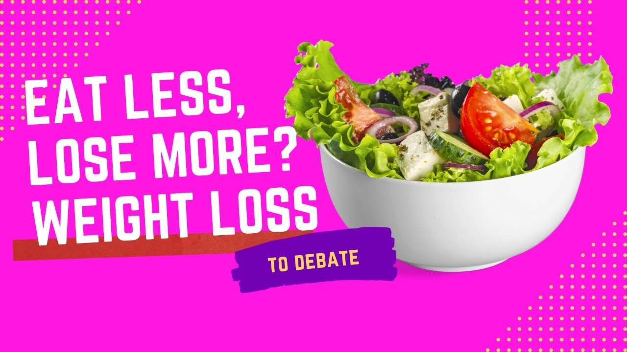 🍏'Eat Less, Lose More? The Weight Loss Paradox. - YouTube
