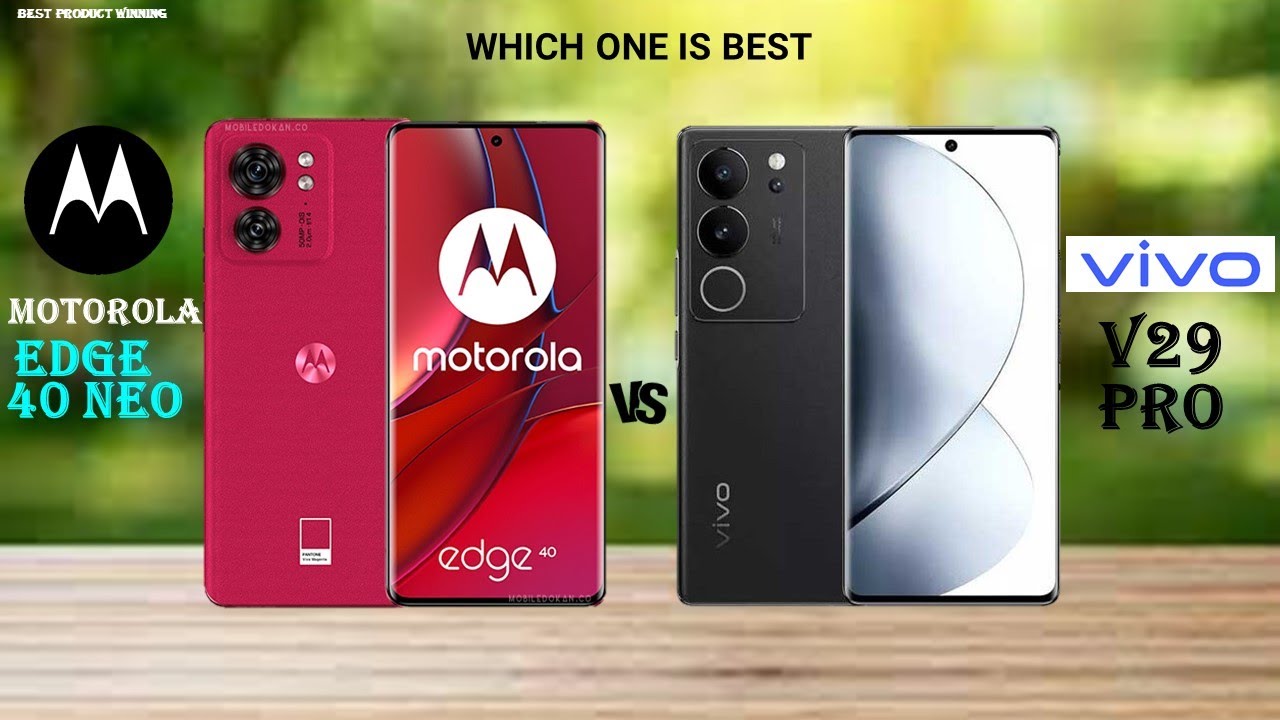 Motorola Edge 40 vs Vivo V29 Pro COMPARISON - YouTube