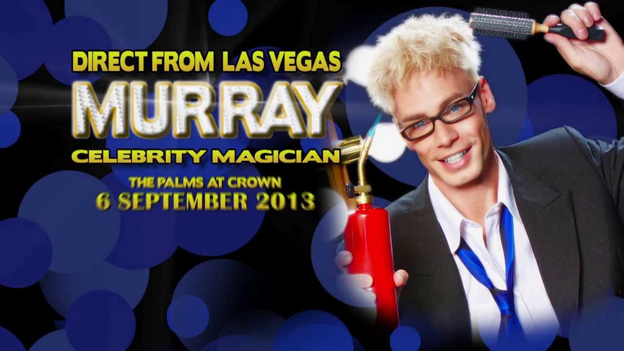 Celebrity Magician Murray Sawchuck TVC 2013 - The Palms at Crown - YouTube