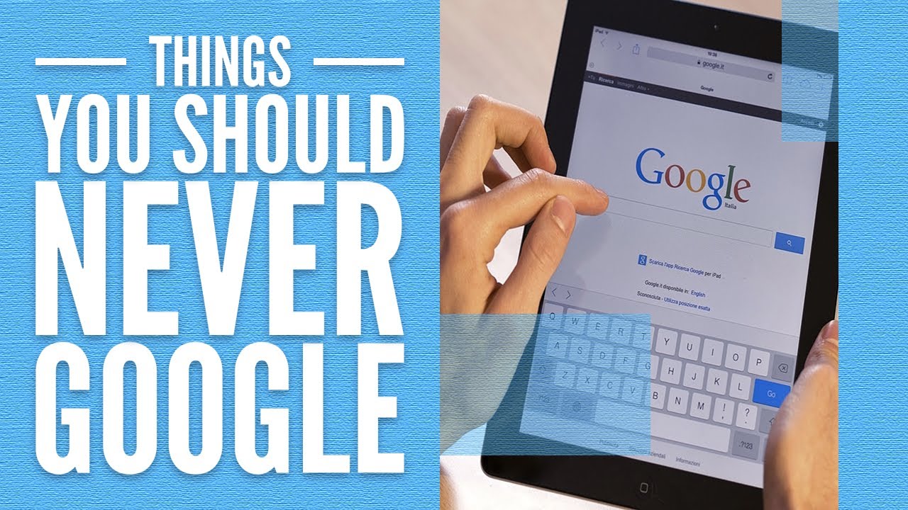 10 Things You Should Never Google - YouTube