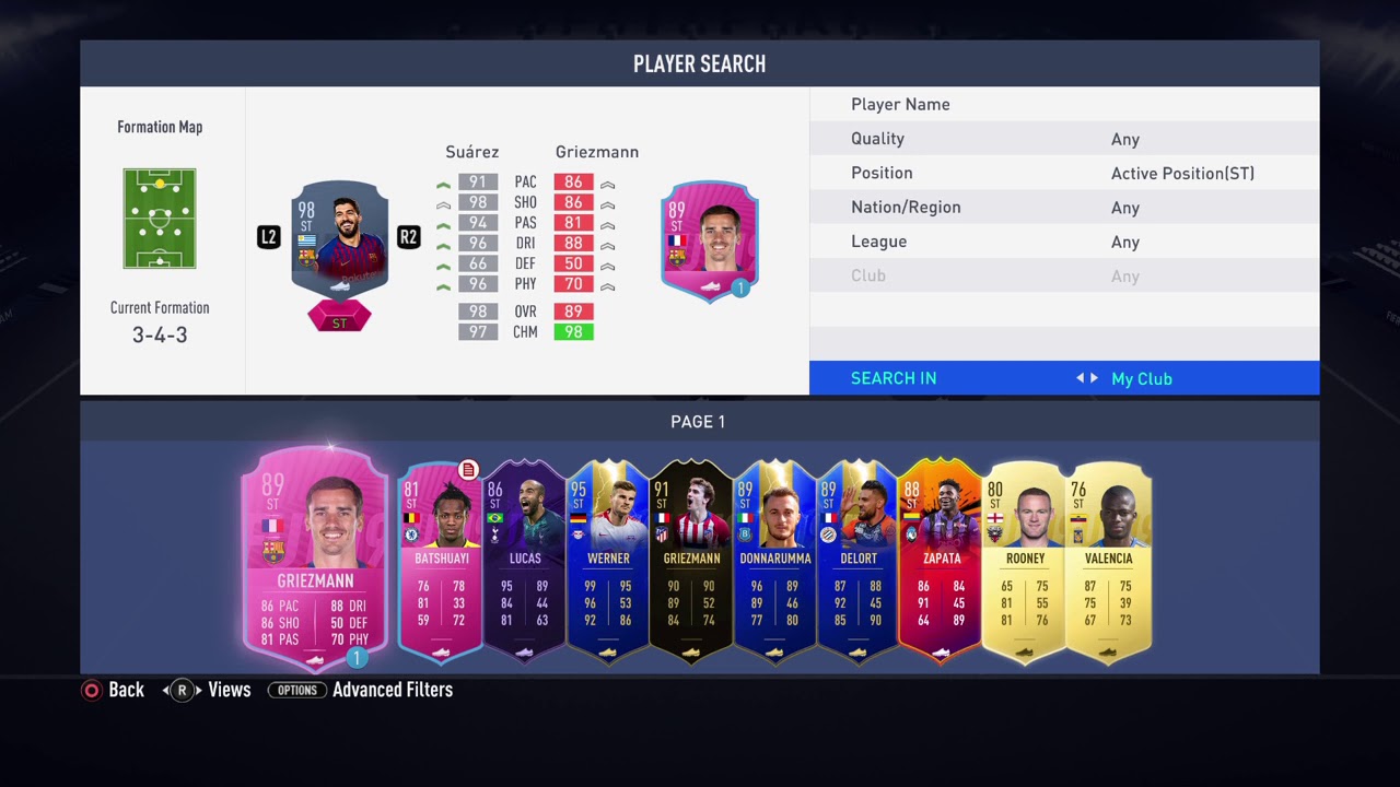 FIFA 19 197 concept squad - YouTube