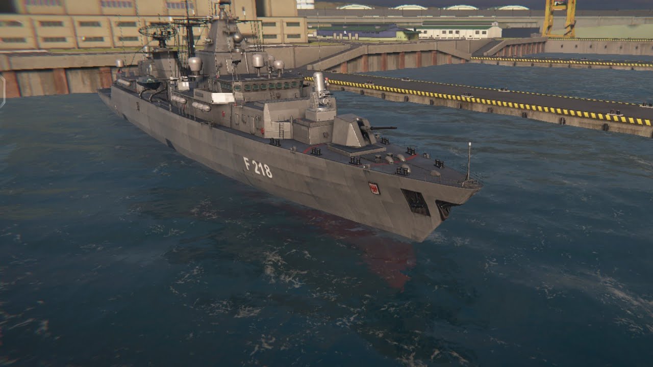 MODERN WARSHIPS | F123 / F218 Frigate - YouTube