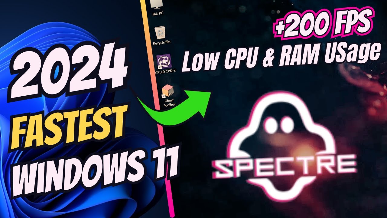 New GHOST Spectre 23H2 Windows 11 (🚀FASTEST Windows 11) 2024 - YouTube