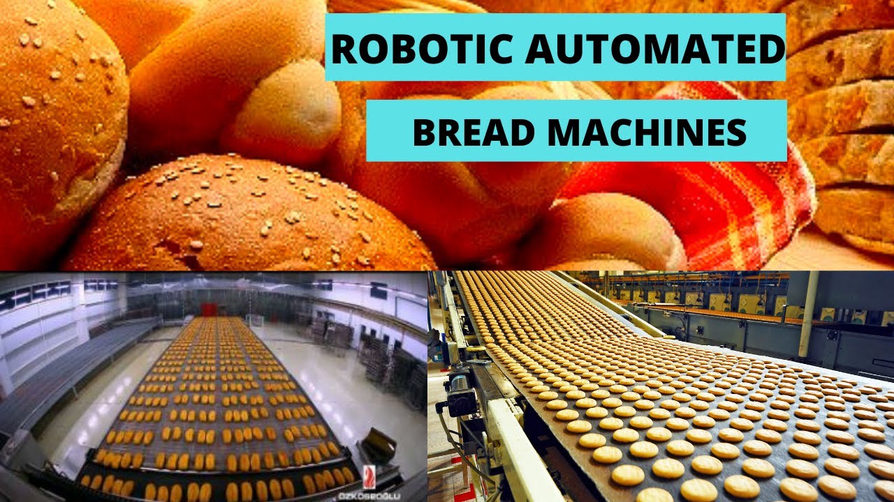 Incredible Amazing Automated Bread, Cake, Rolls, Buns Making Machines ...