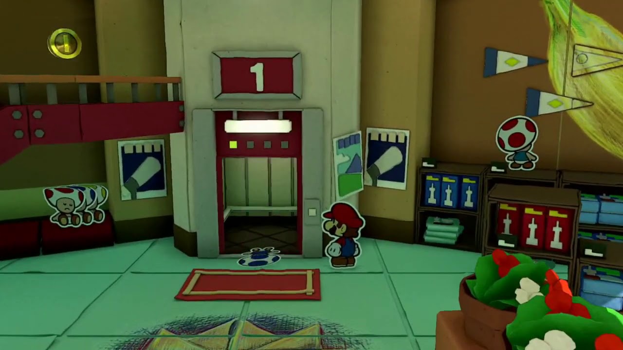 Let's play!! Paper Mario: The Origami King ( Overlook Tower & Boss ...
