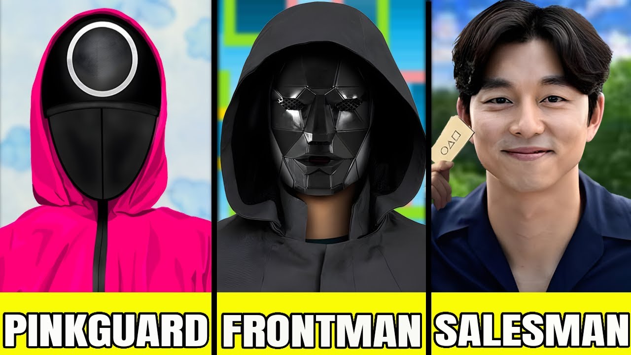 All 8 Guard Ranks in Squid Game Explained Front Man, Pink Guards, The ...