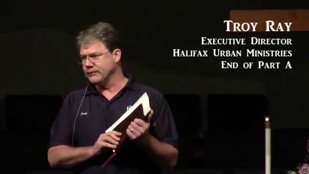 Rev. Troy Ray Talks about Halifax Urban Ministry (HUM) | 27 July 2014 ...