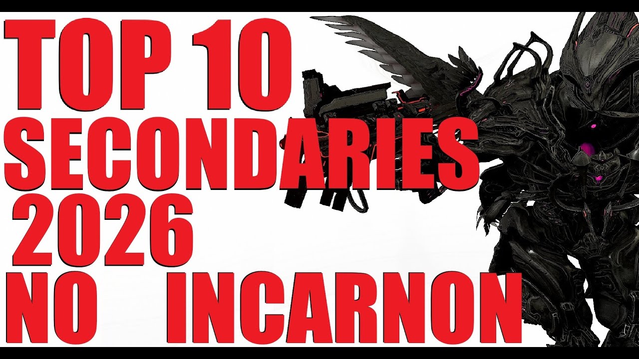 Best SECONDARY Weapons In Warframe 2026 For Non Incarnon (With Builds ...