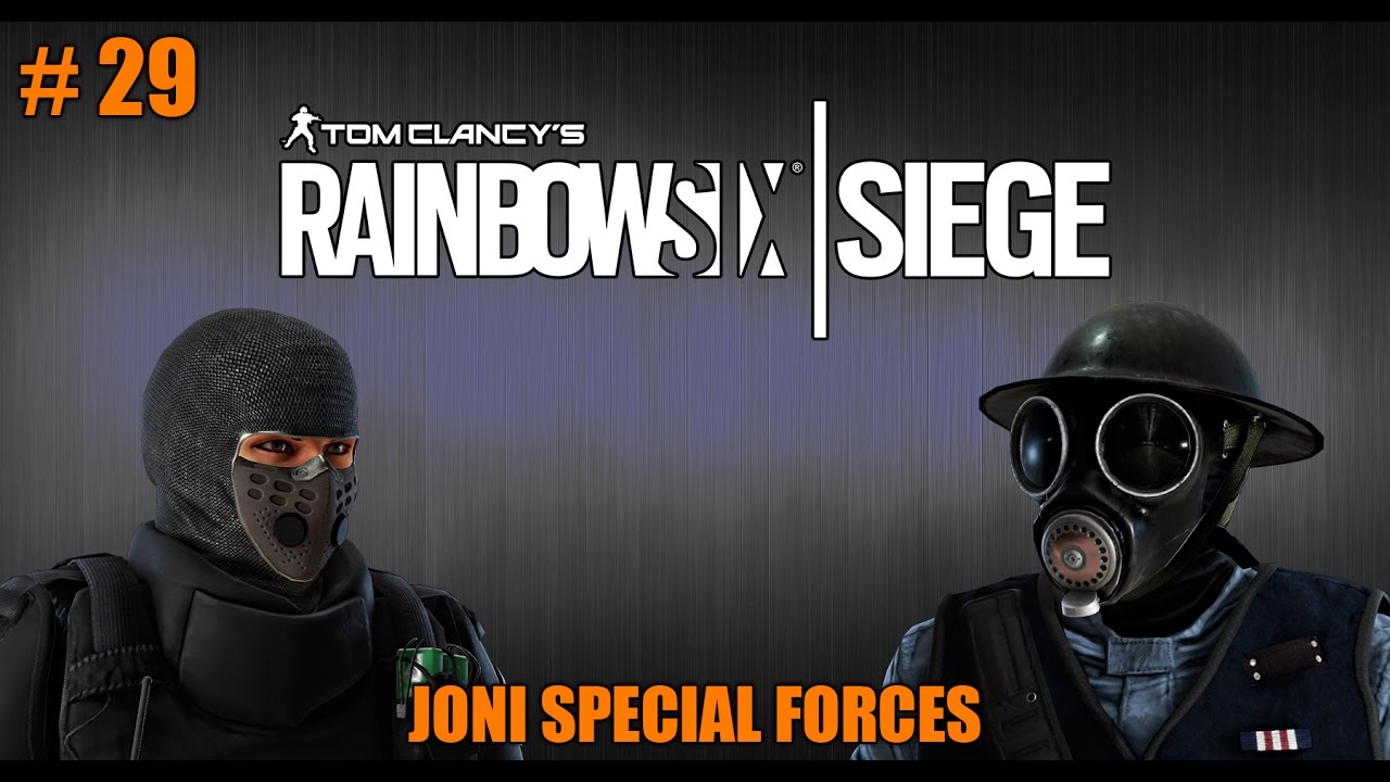 Rainbow Six Siege - JONI Special Forces #29 (Muutama ikkuna ...