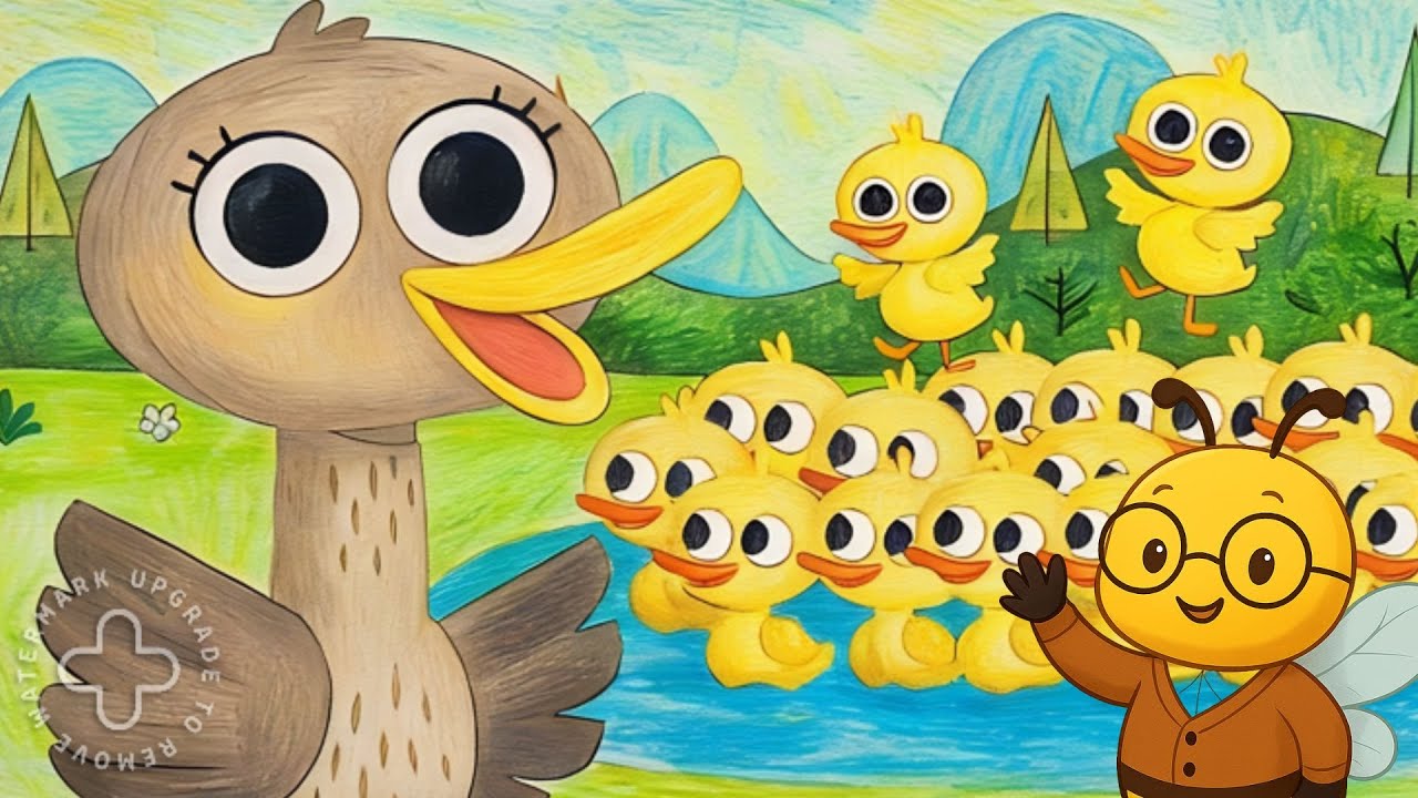500 Ducks | Kids Songs | Little Bee - YouTube