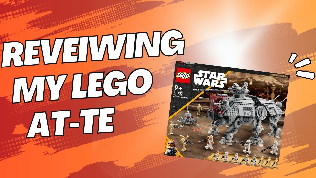 Reviewing my Lego AT-TE - YouTube
