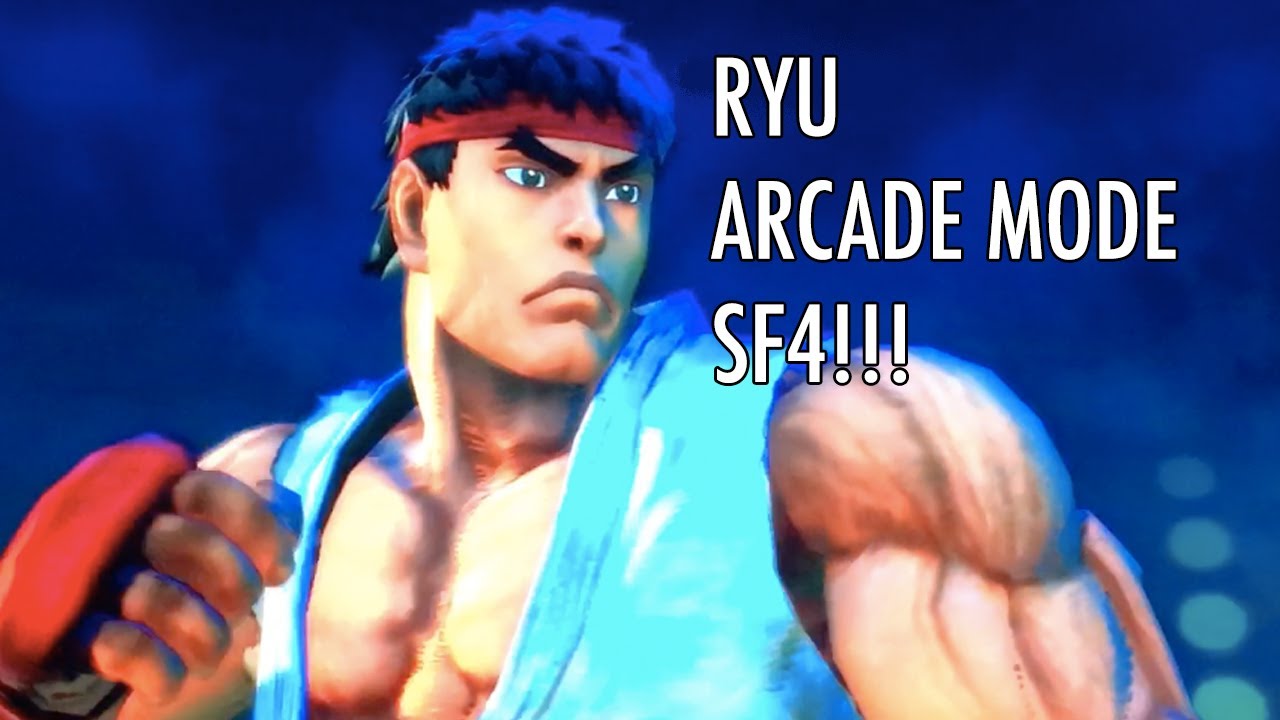 RYU ARCADE PLAYTHROUGH (Street Fighter 4) - YouTube