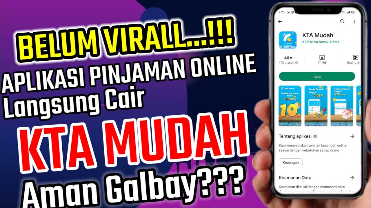 KTA mudah !! Apk Pinjol Langsung Cair 2022 - Tanpa DC Lapangan???Hati2 ...