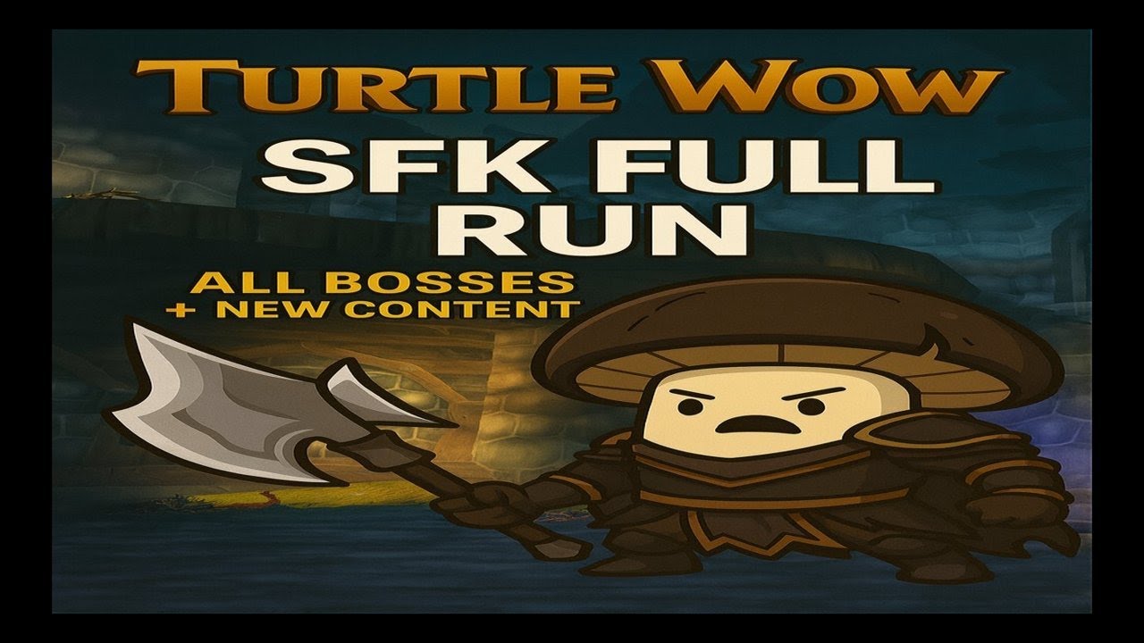 Turtle WoW: Shadowfang Keep (SFK) Full Dungeon Run + New Boss/Content ...