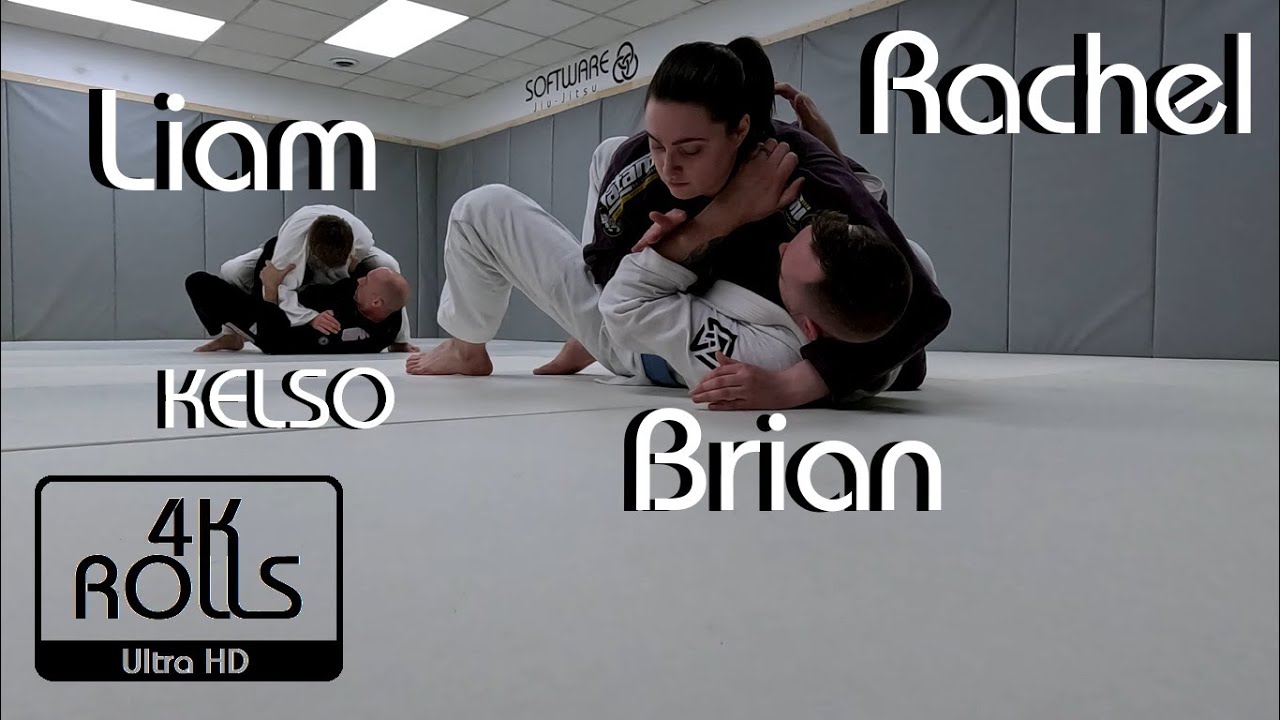 4K Jiu-Jitsu Rolls! Rachel and Brian, Kelso and Liam (2025) - YouTube