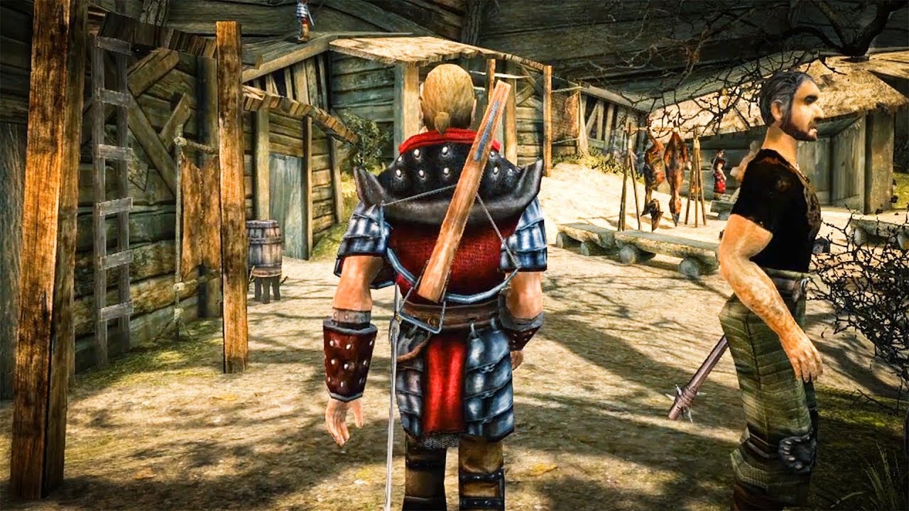 Gothic 1 Ultra Modded Gameplay - The Old Camp (Reloaded Mod Demo) - YouTube