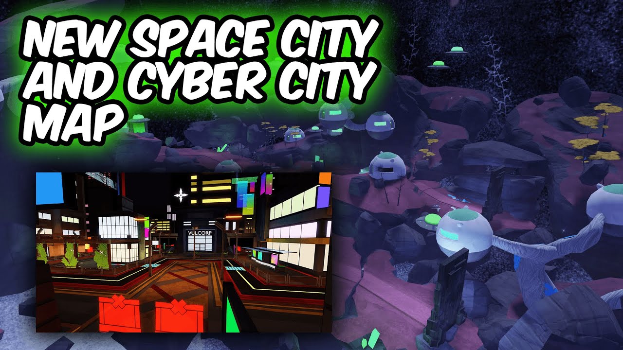 NEW SPACE CITY AND CYBER CITY MAP LEAK | Tower Defense Simulator ...