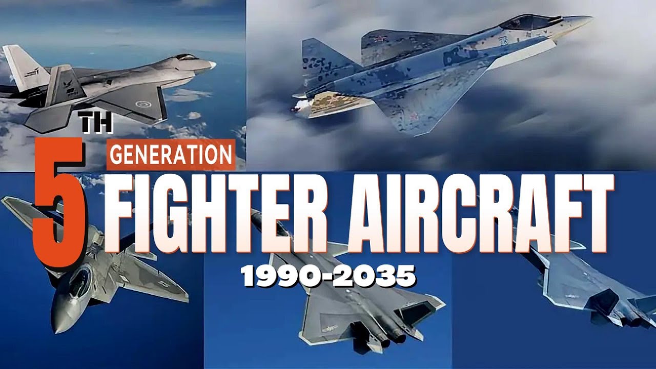 5th Generation Fighter Aircraft (1990–2035) - YouTube