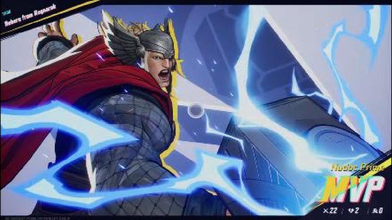 Marvel Rivals Reborn From Ragnarok Thor MVP highlights - YouTube