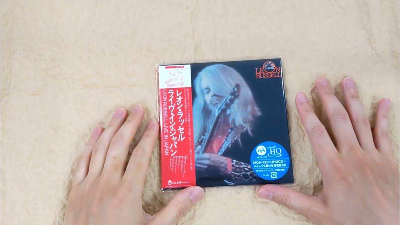 [Unboxing] Leon Russell: Live In Japan [Hi-Res CD (MQA x UHQCD)] [Limited Release][Cardboard ...