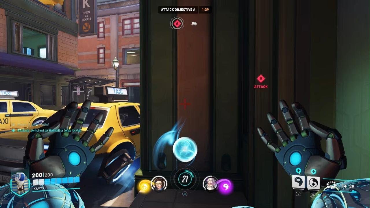 Overwatch 2: funny match, I switched teams - YouTube