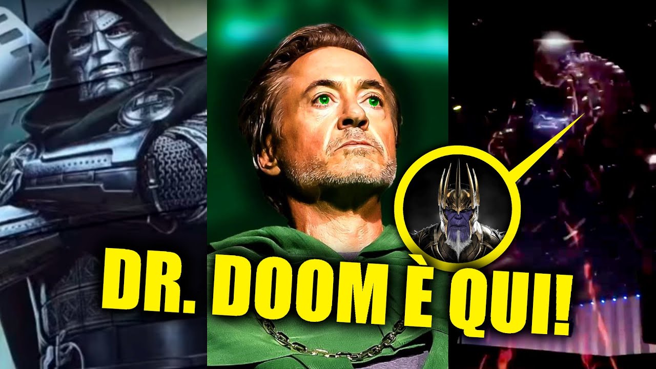 Avengers Doomsday: FINALMENTE vediamo DOOM! + "TEASER" mostrato a un evento Disney | Marvel ...