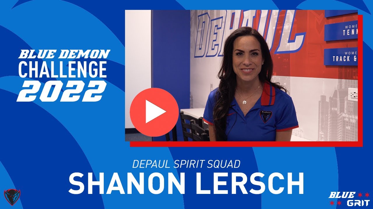 Blue Demon Challenge 2022 - DePaul Spirit Squad - YouTube
