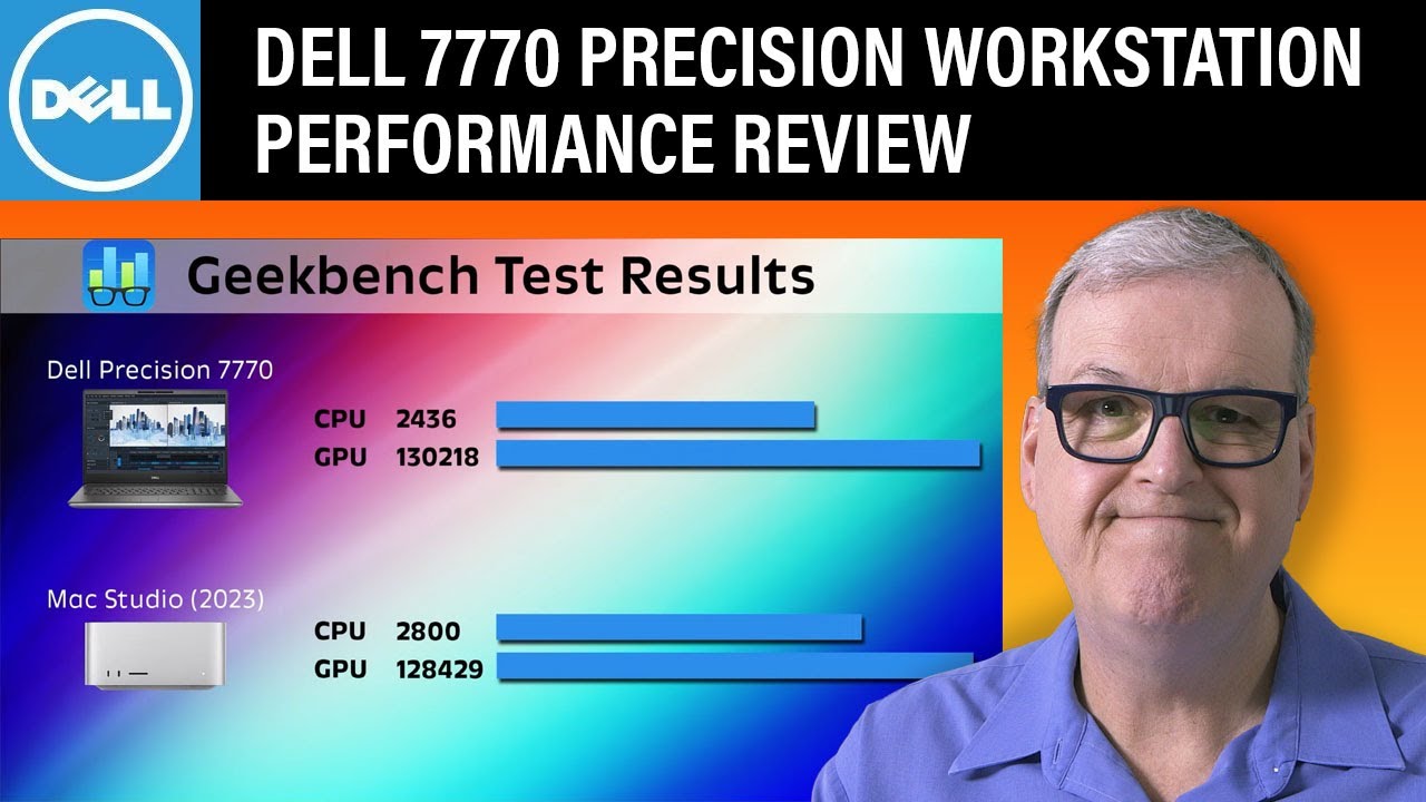 DELL 7770 Precision Workstation Performance Review - YouTube