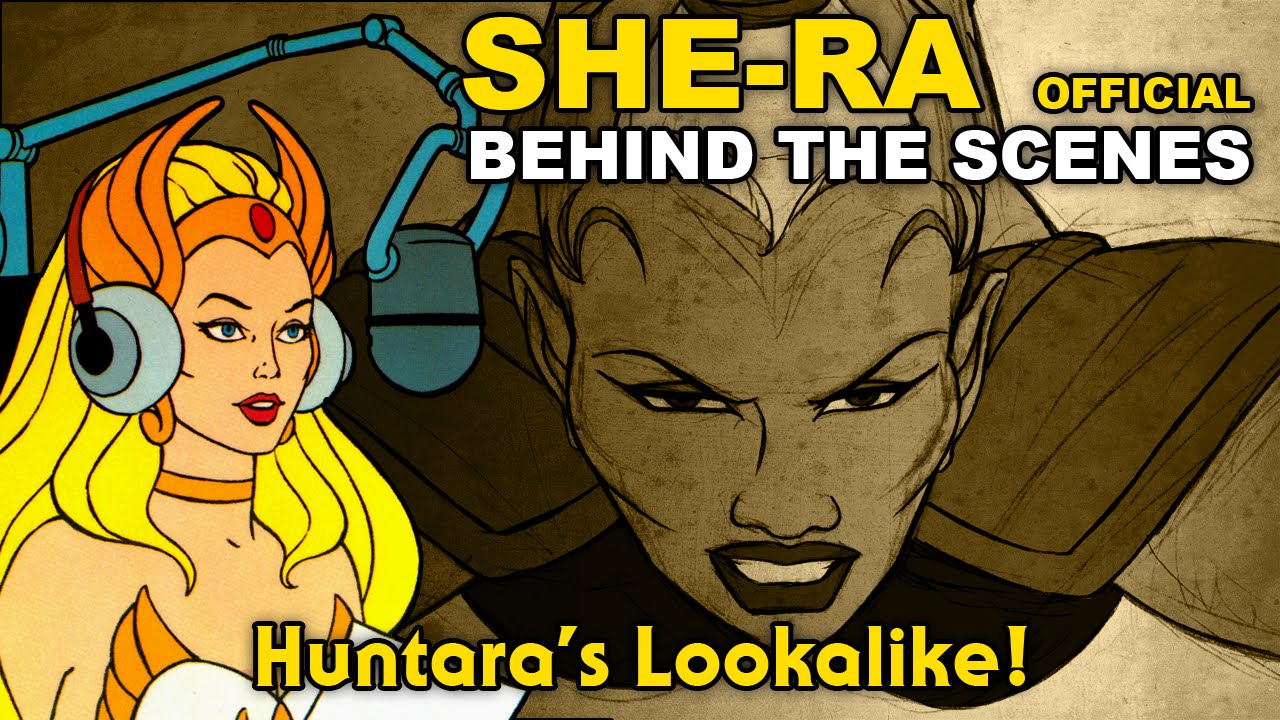 She-Ra - Behind the Scenes - Huntara's lookalike! - YouTube