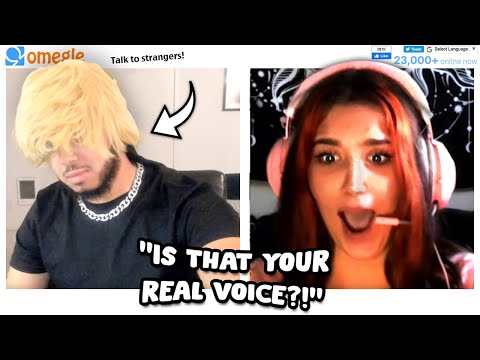OMEGLE but my VOICE Doesn't Match MY FACE #2