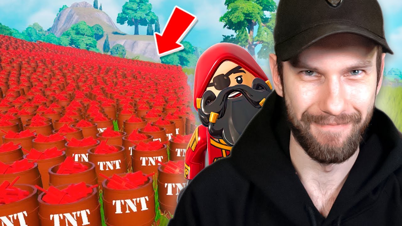 Мы СЛОМАЛИ МИР ЛЕГО Фортнайт СОЗДАЛИ 10 000 ДИНАМИТА Youtube