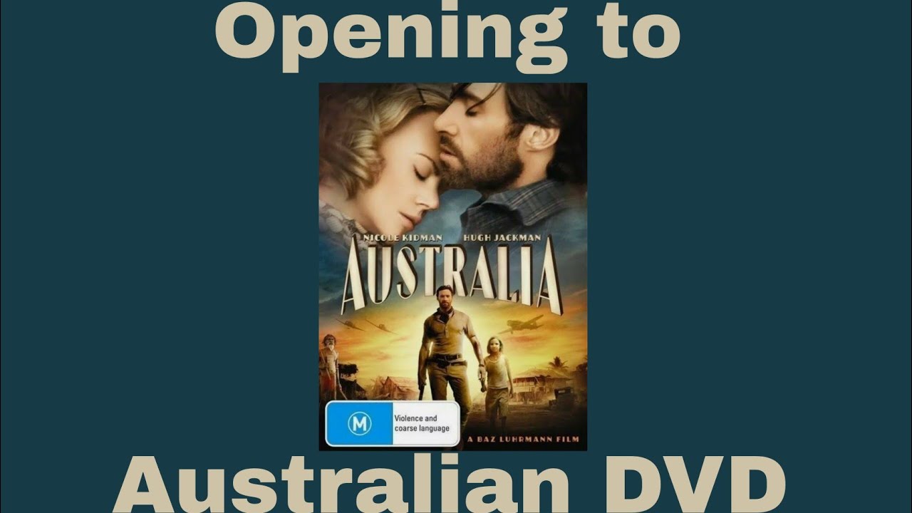 Opening to Australia Australian DVD - YouTube
