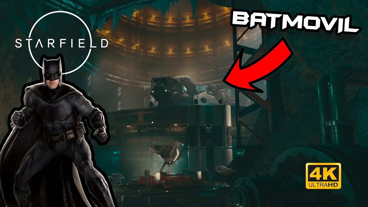 La BATCUEVA en STARFIELD | STARFIELD BATMAN EASTER EGG | Como encontrar ...