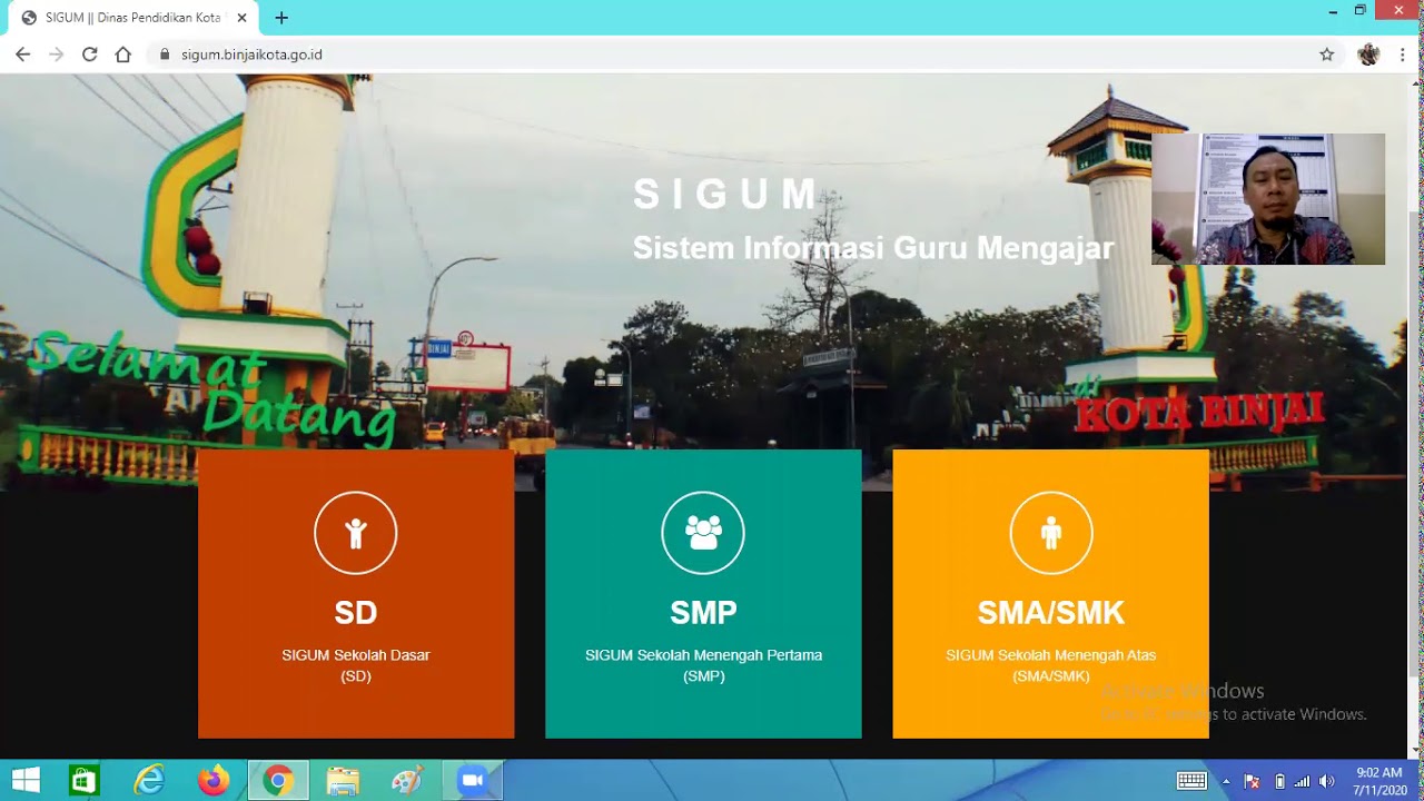 Tutorial cara login di aplikasi SIGUM - YouTube
