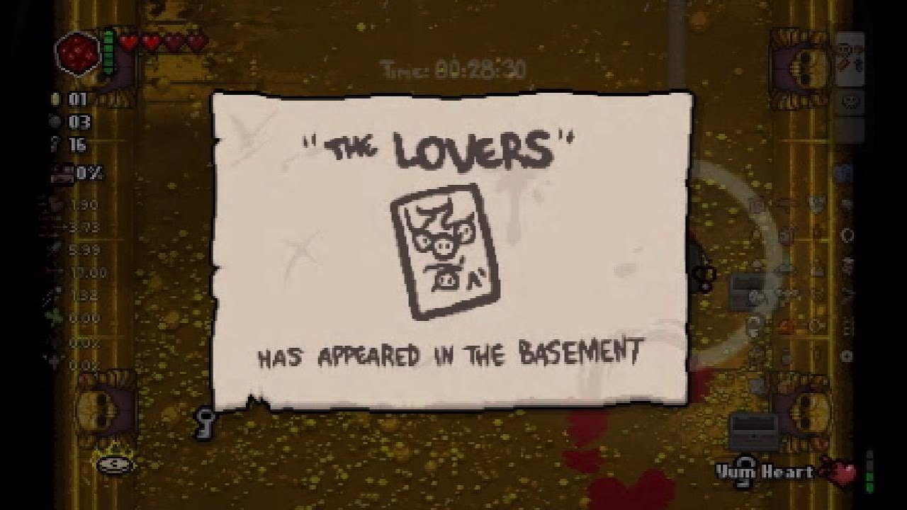 Speed up/Unlocking reverse lovers card|Binding of Isaac - YouTube