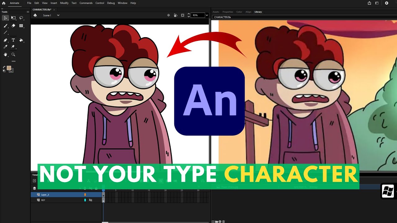 Not Your Type (NYT) Style Cartoon Character Kaise Banaye?😱 (Full ...