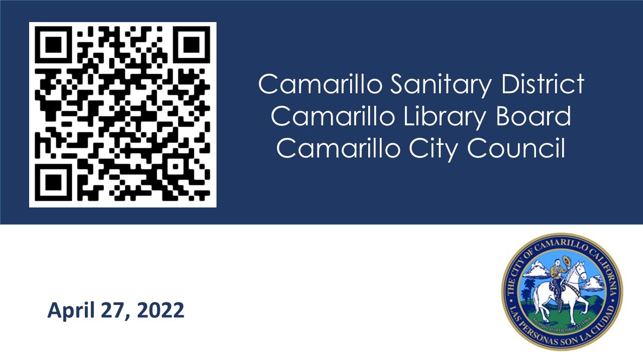 Camarillo City Council - April 27, 2022 - YouTube