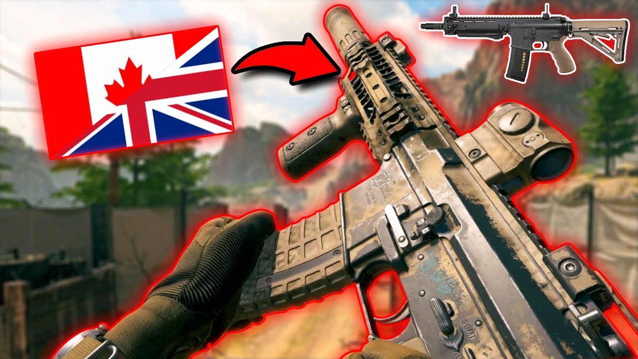 Tactical Canadian-British L119A2 CQB Rifle in Modern Warfare 2 - YouTube