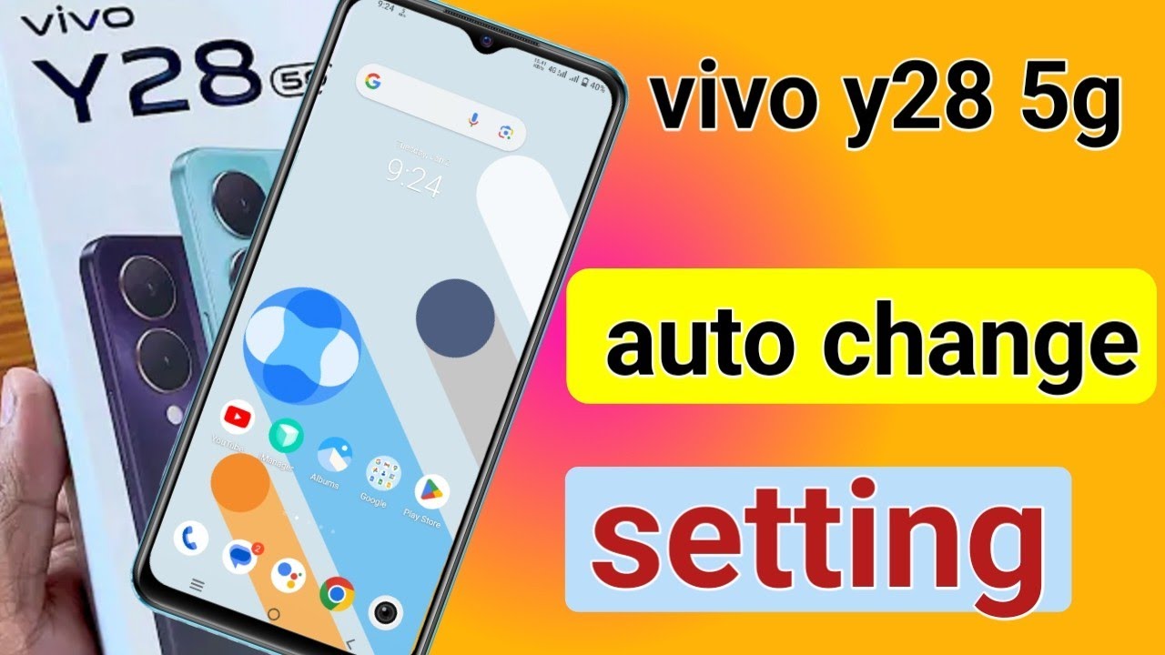 vivo y28 auto change wallpaper setting | how to enable auto change wallpaper in vivo y28 - YouTube