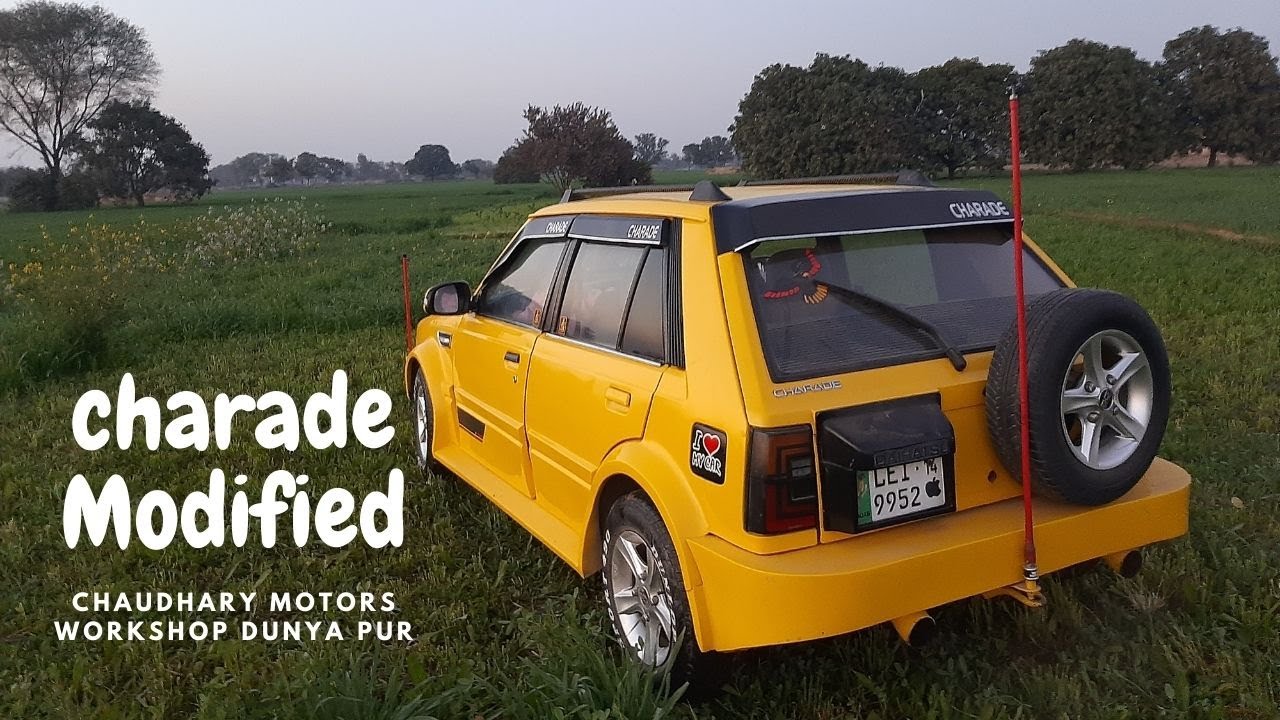 Charade Modified 1984 Model | 2SZ Engine Auto Transmission | Complete ...