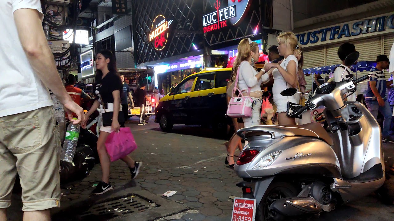 Thailand Pattaya Beach Road Girls 69 Youtube